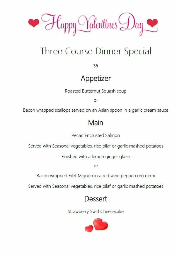 Menu at Spitfire Grill restaurant, Sidney