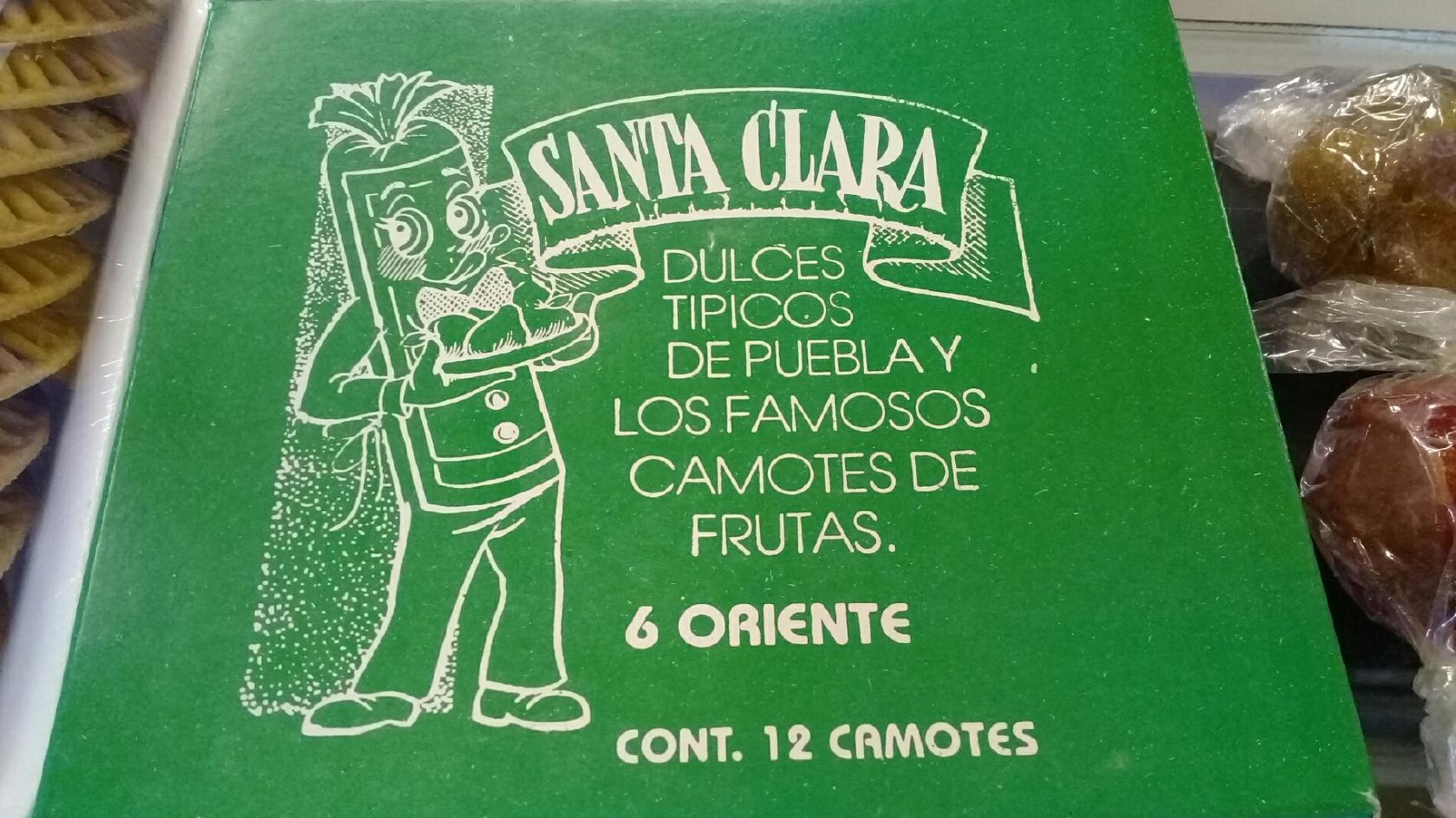 Camotes de Santa Clara desserts, Puebla City