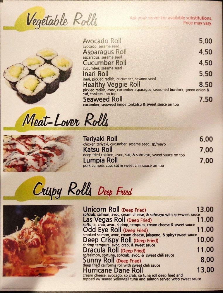 Menu at Teriyaki Time restaurant, Anacortes