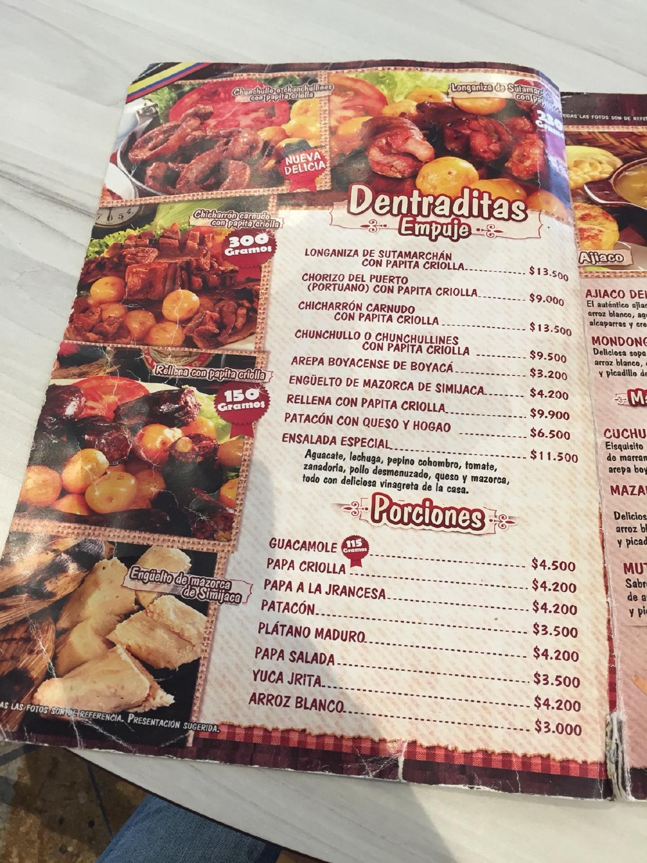 Menu at Don Jediondo Sopitas y Parrillas, Barranquilla, C.C. VIVA ...
