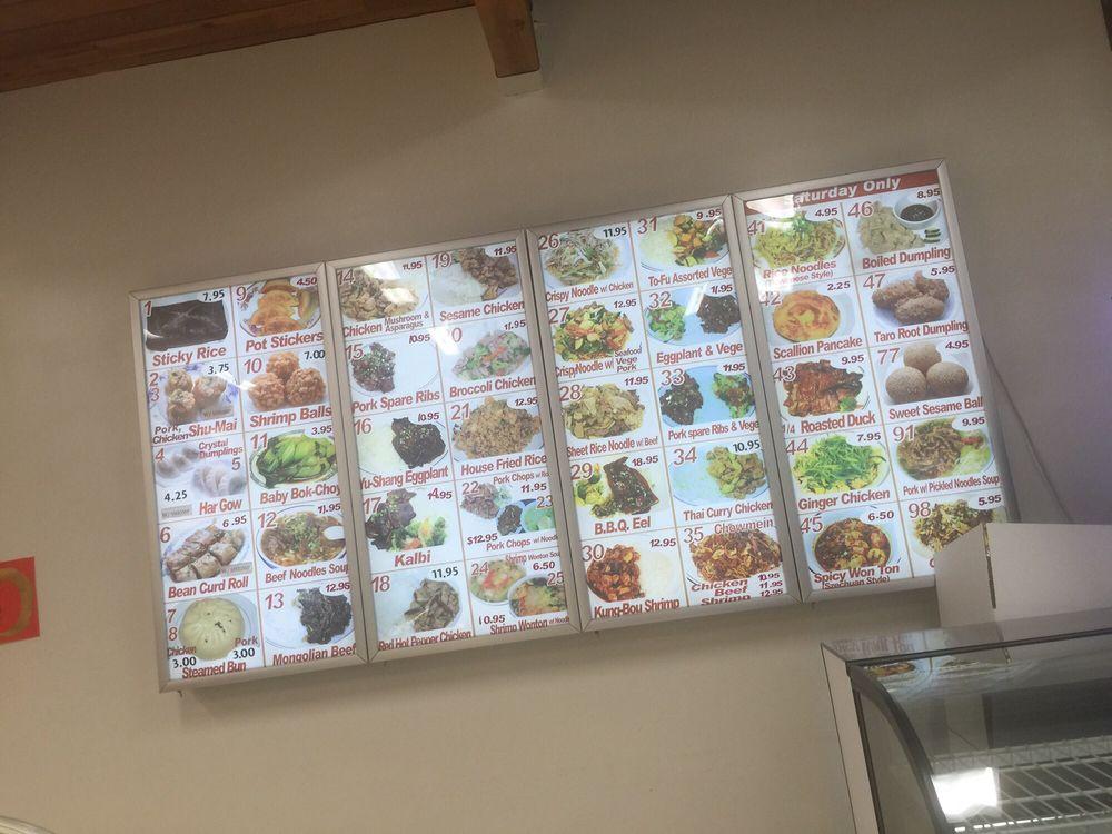 Menu at Charlie's Bakery & Chinese Restaurant, Anchorage