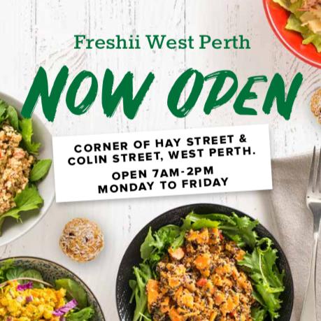 Menu at Freshii restaurant, West Perth, 1209 Hay St