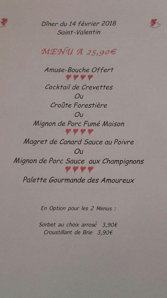 Menu au Restaurant A La Couronne, Burnhaupt-le-Haut