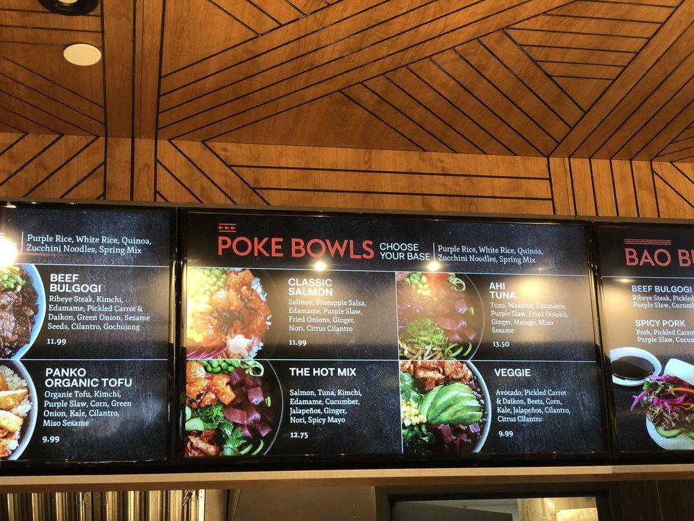 Menu at Koha Pacific Kitchen restaurant, Mississauga