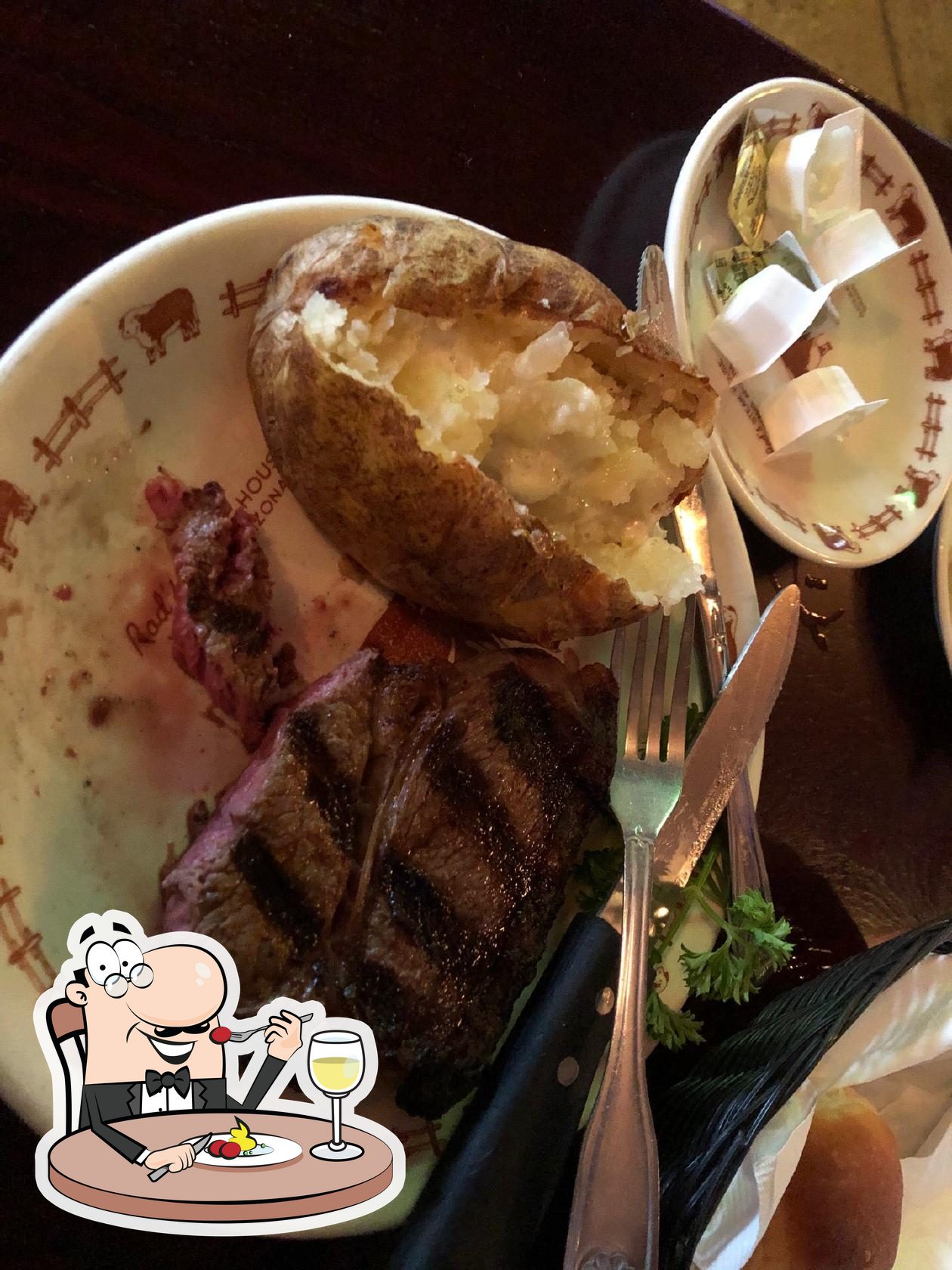 Rod's Steak House in Williams - Restaurant menu and reviews