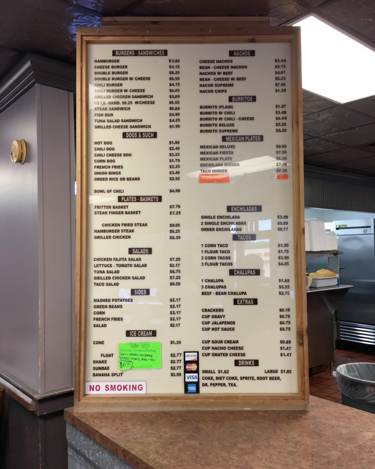 Menu at 36 Dining restaurant, Rosenberg