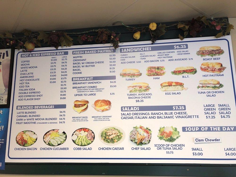 Menu at Holly's Coffee Cafe, Sacramento