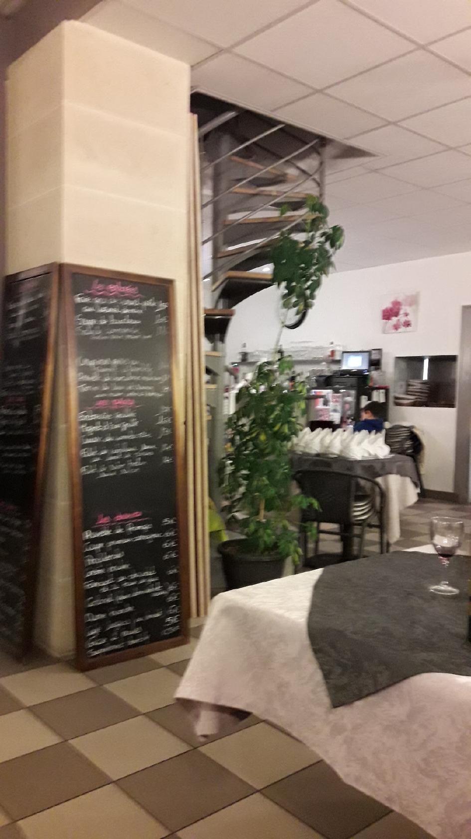 Menu at Le Saint Roch restaurant, Queyrac