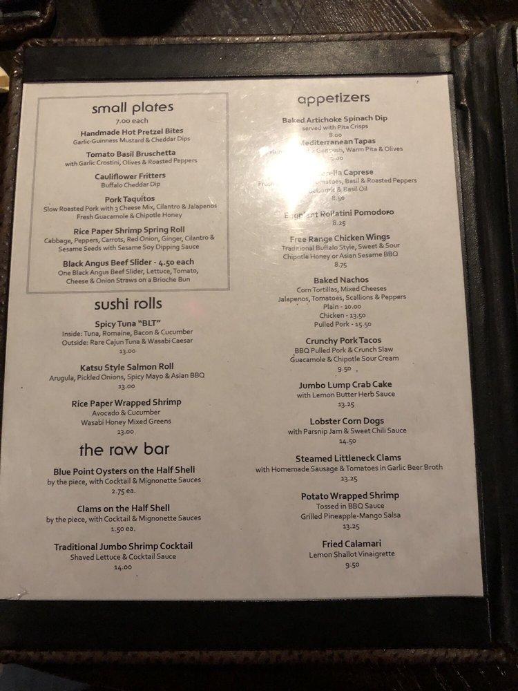 Menu at Mattar's Bistro restaurant, Allamuchy Township, County Rd 517