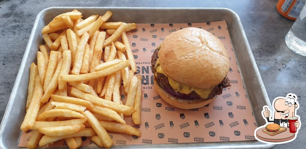 Restaurante Burger Mansion Stockholm, Estocolmo, Harpsundsvägen 18 ...
