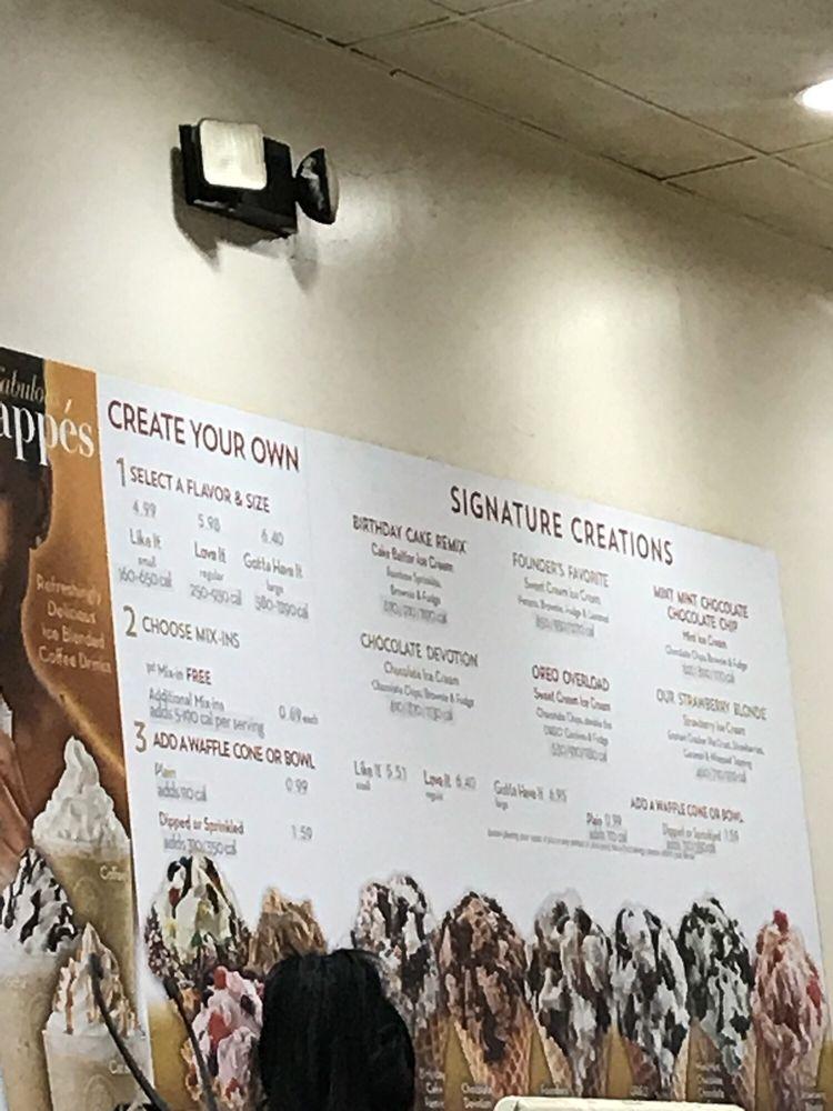 Menu at Cold Stone Creamery fast food, Patchogue, 499 N Service Rd