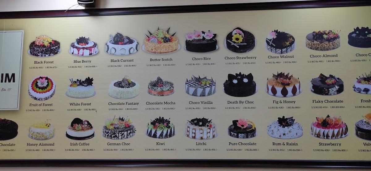 Menu at Cake Dilim, Bengaluru, 114/1, Bhoganahalli Village, Beside ...