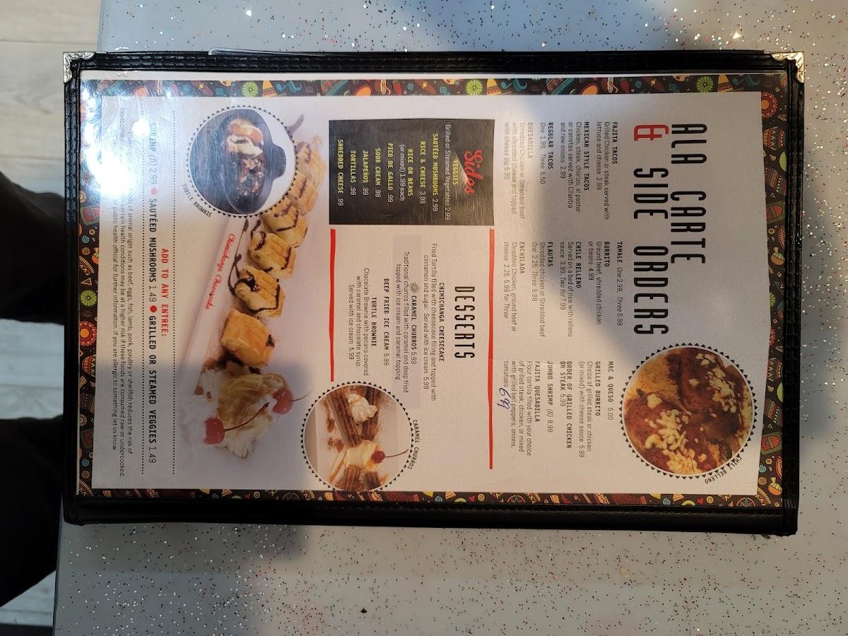 Menu at No Way Josè pub & bar, Cleveland