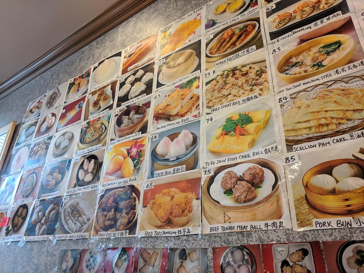 Menu at Dim Sum Heaven restaurant, Doraville