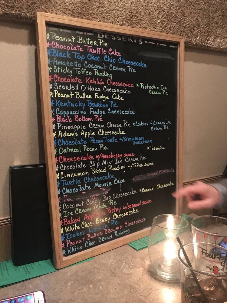 Menu at Four Roses Cafe, Plainwell