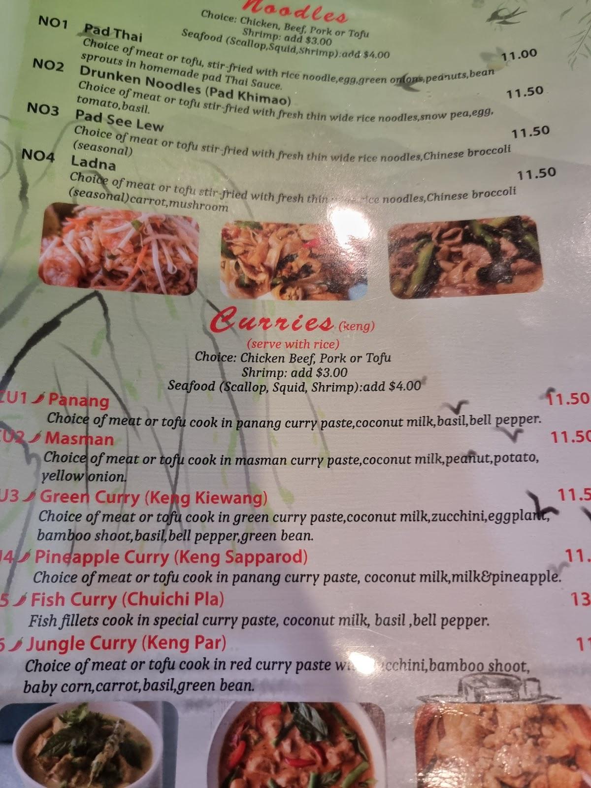 Menu at J J Chinese Cuisine restaurant, Silverthorne