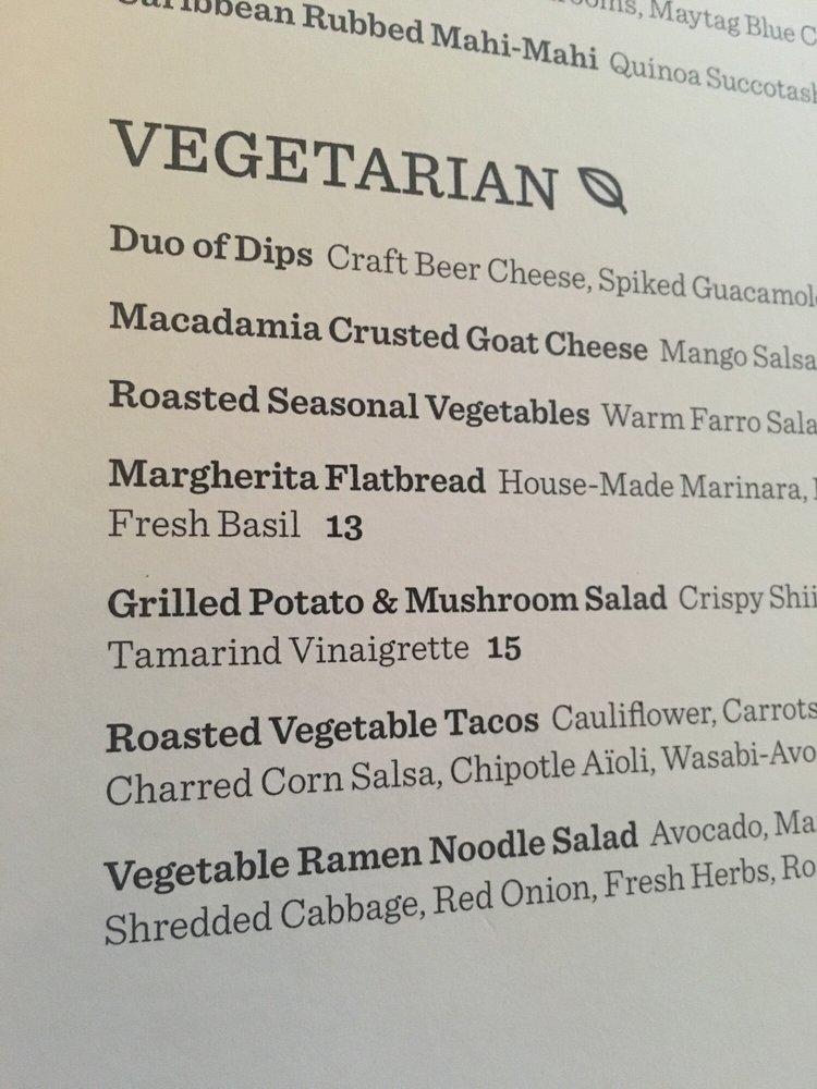Menu at Tommy Bahama Restaurant, Bar & Store, Palm Desert
