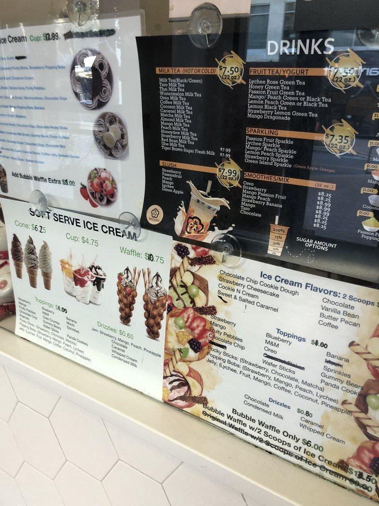 Menu at Panda Tea House, Oxon Hill