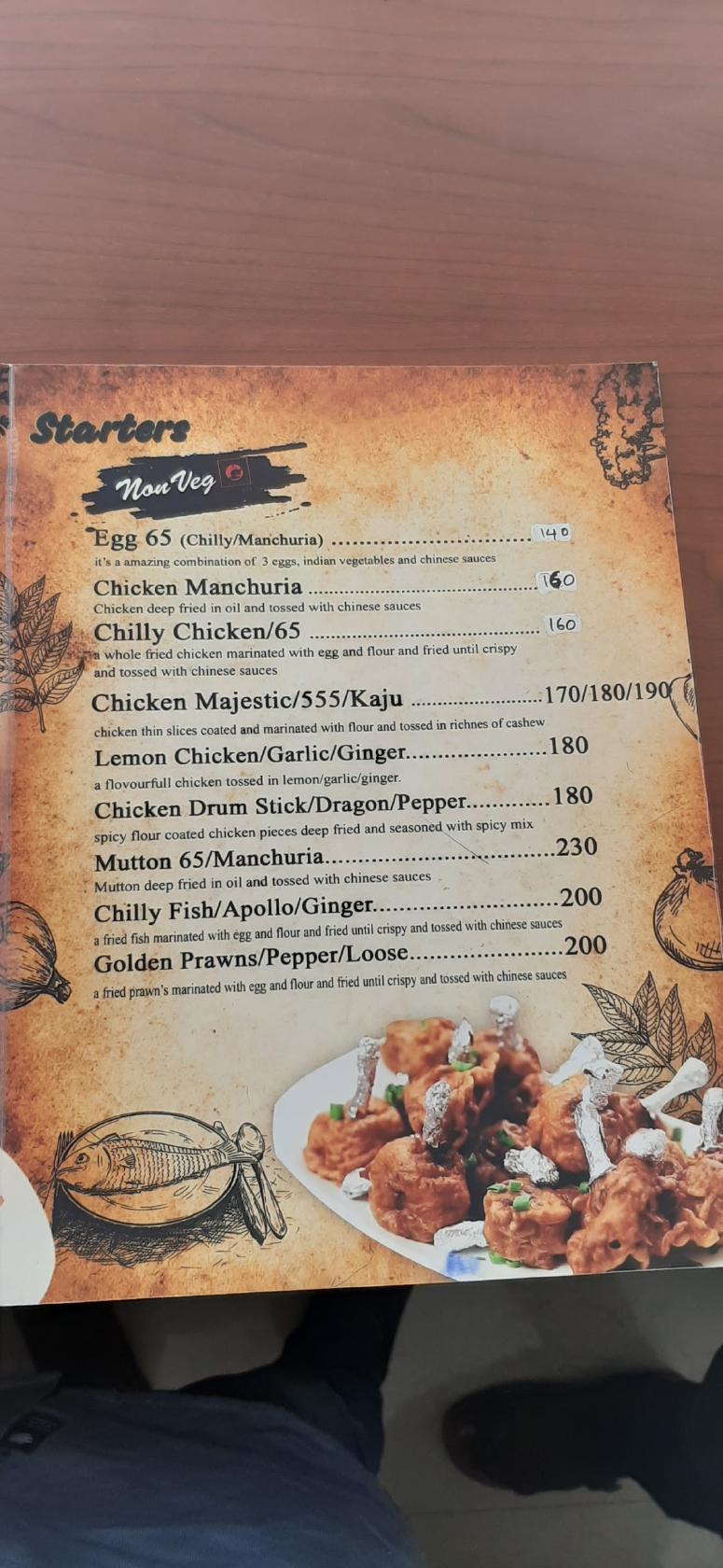 Menu at The Highway kitchen, Kasimkota