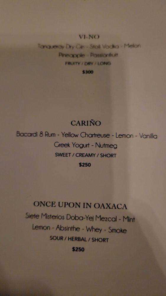 Carta del pub y bar HANDSHAKE, Ciudad López Mateos