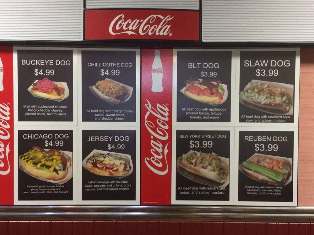 Menu at Crazy Dogs Grill restaurant, Chillicothe