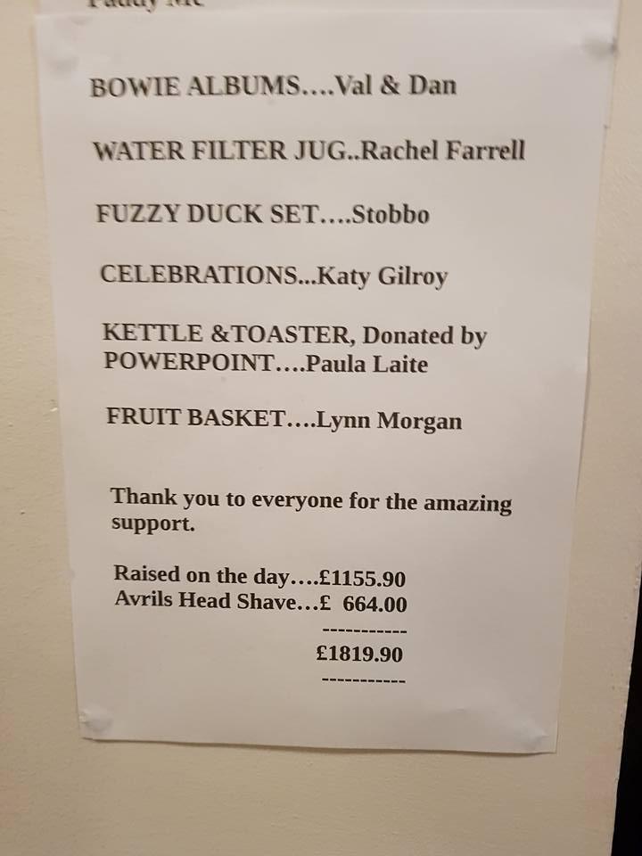 Menu at Stanley's Cask pub & bar, Wallasey