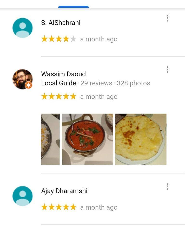 Menu at Ashiana Restaurant, Paris, 229 Rue du Faubourg Saint-Honoré