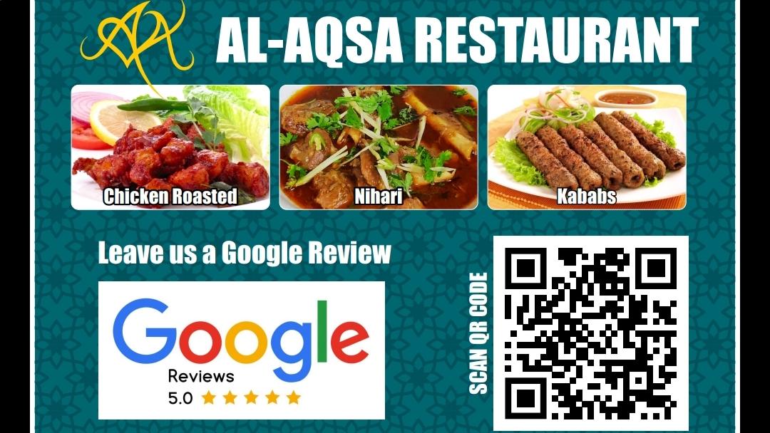 Menu at AL-AQSA RESTAURANT, New Delhi