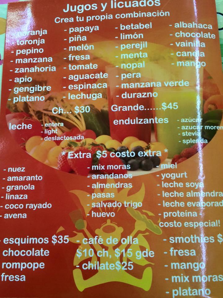 Menu at Riko Los cabos pub & bar, Cabo San Lucas