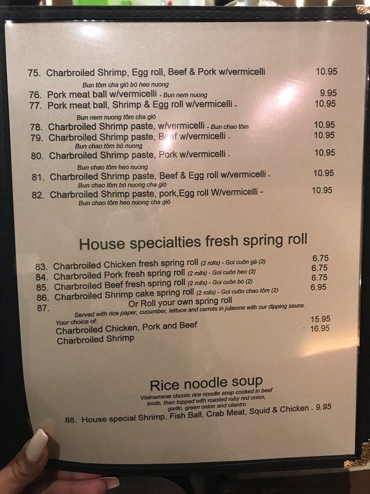 Menu at Noodle 21 Asian Grill restaurant, Redlands