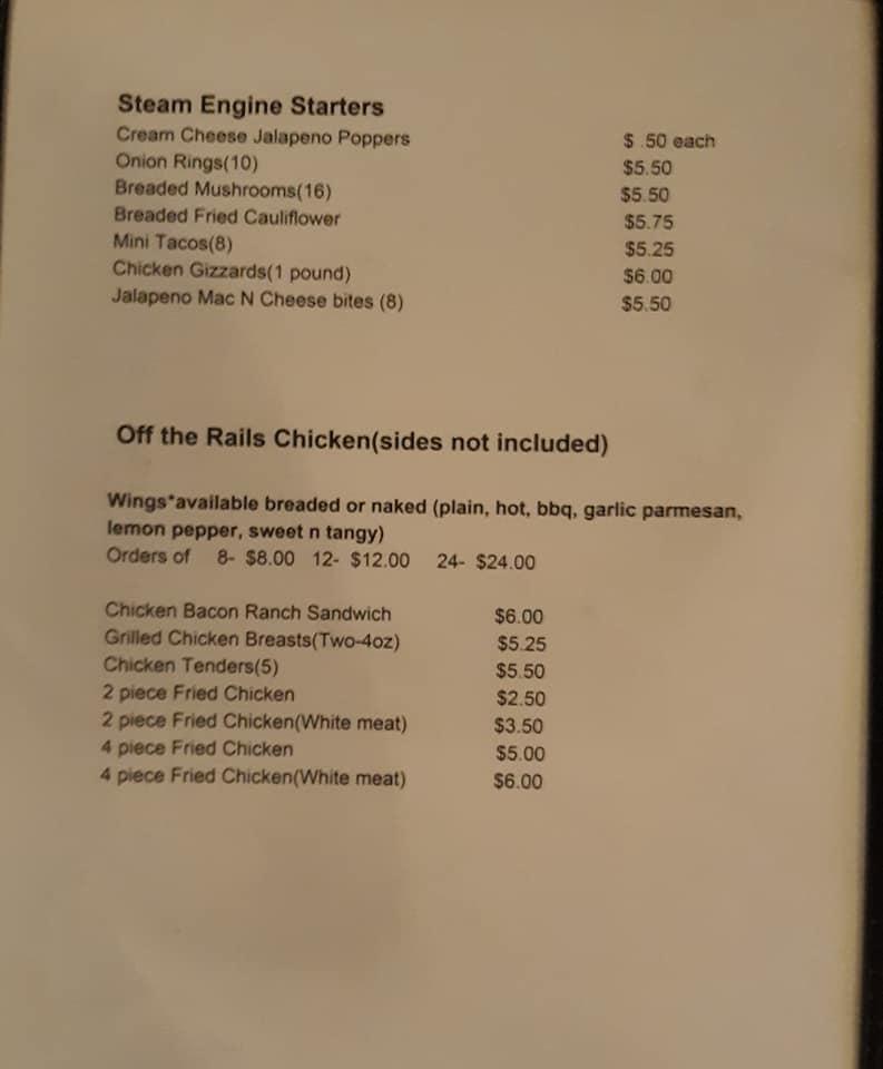 Menu At Kaskaskia Roadhouse Grill Bbq Waterloo