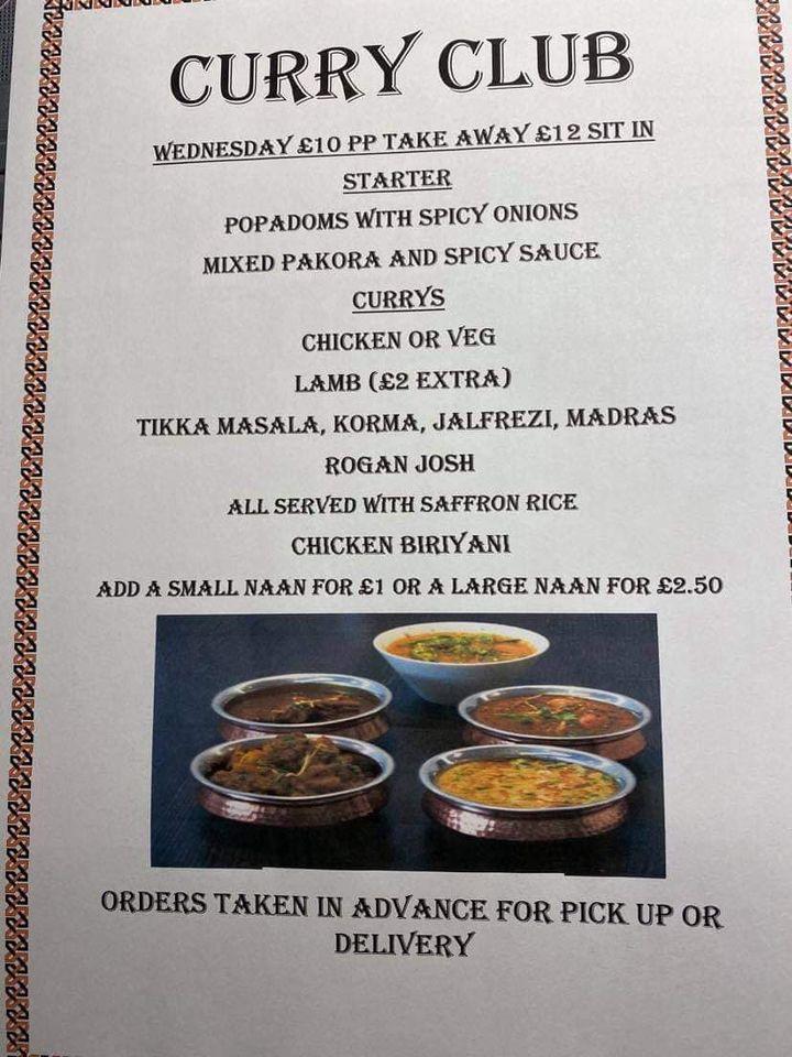 Menu At The Newton Bar Millport