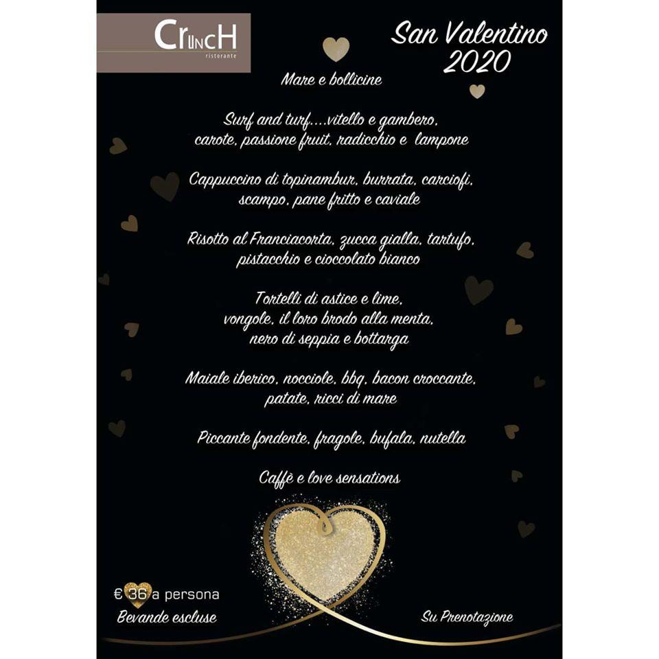 Speisekarte von Crunch restaurant, Terni