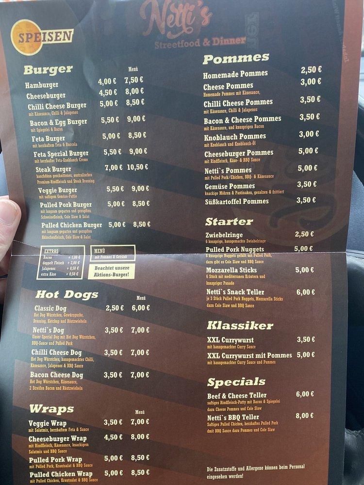 Menu at Hugo - Burger & Grill Mobil restaurant, Dessau-Roßlau