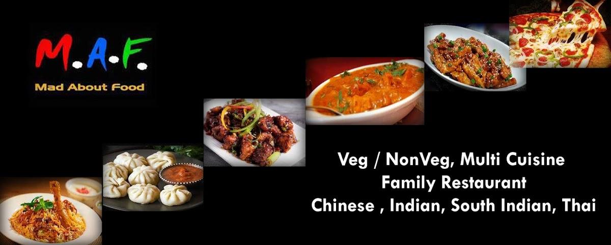 Menu at Mad About Food - Veg & Non-veg Multi Cuisine Family Restaurant ...