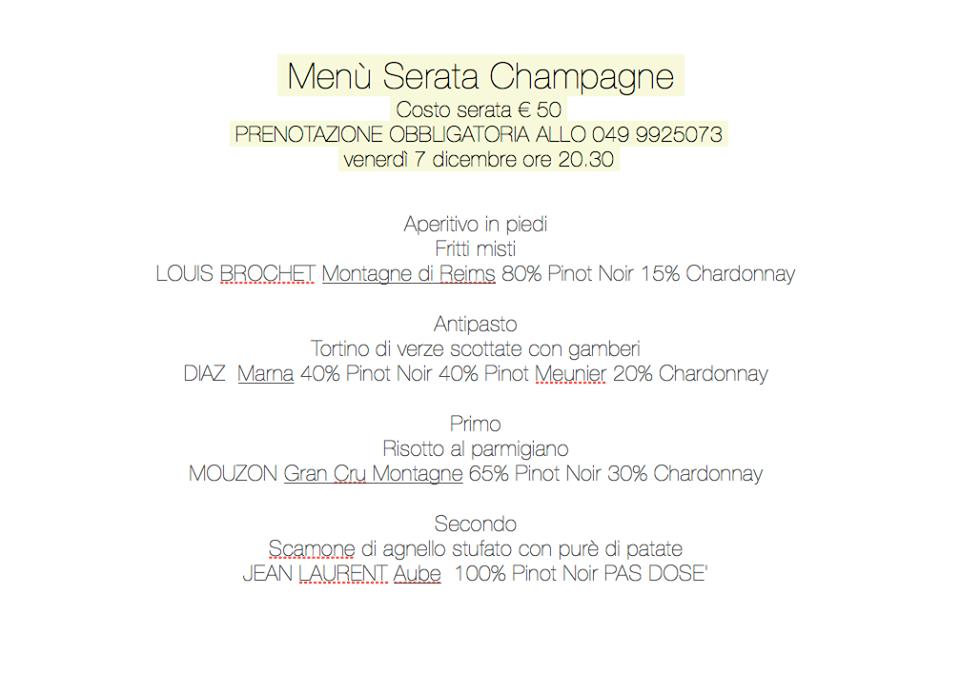 Menu at Trattoria Al Sasso restaurant, Teolo