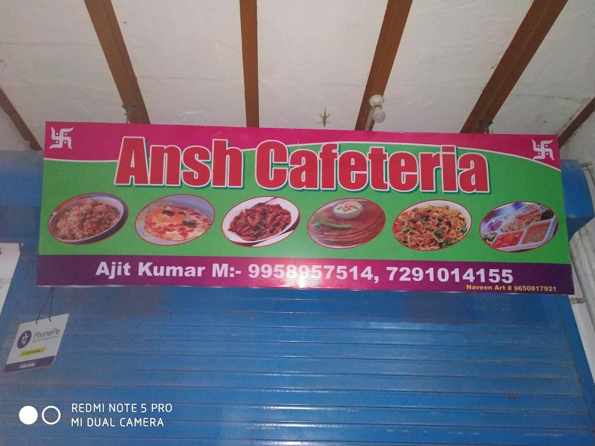 Menu at Ansh Cafeteria, Noida