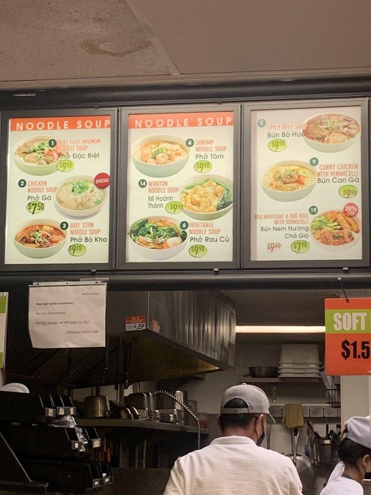 Menu at BMC Pho restaurant, Covina, 402 N Azusa Ave