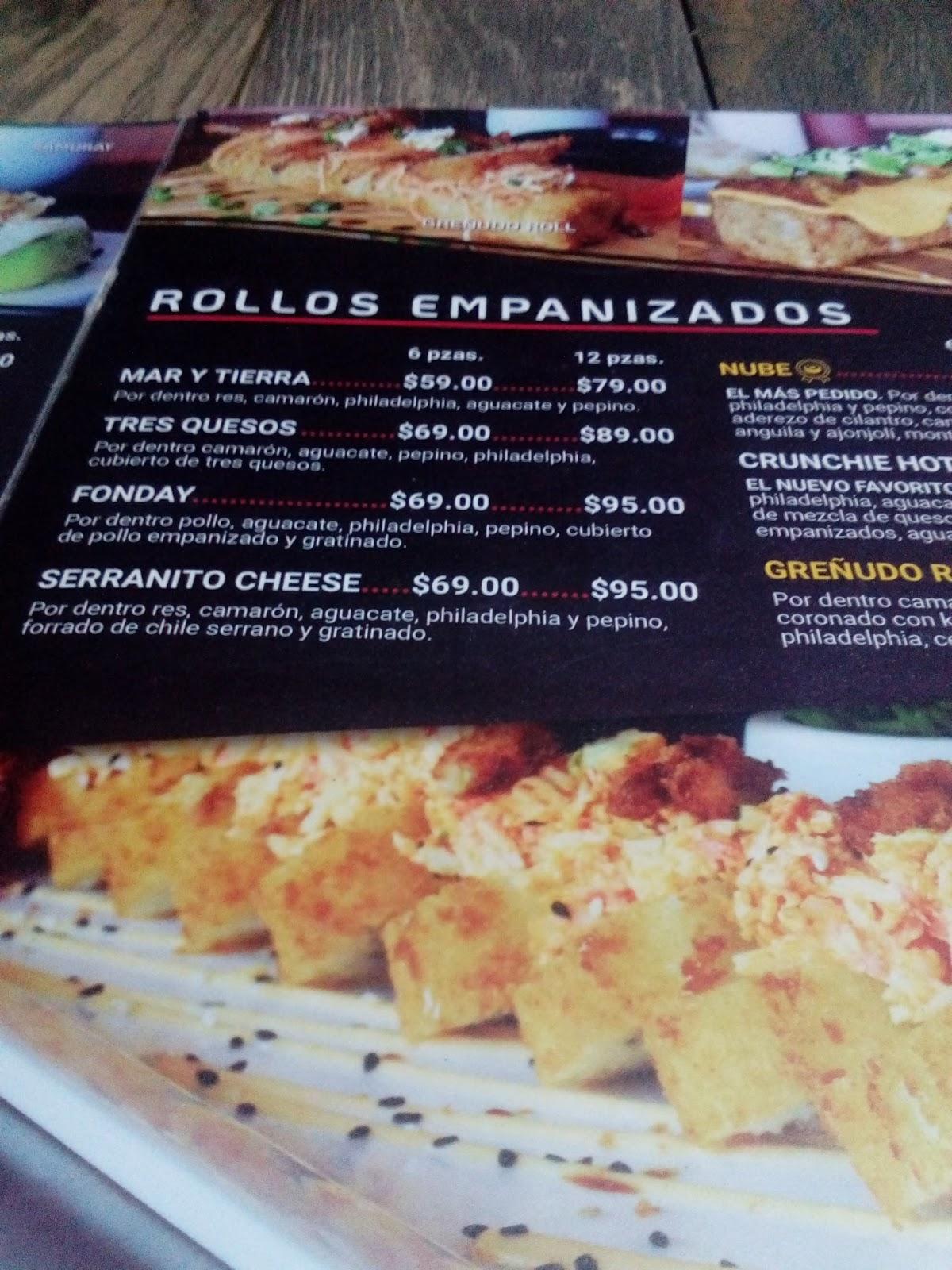 Carta del restaurante Enji Sushi TOGO, Culiacán Rosales