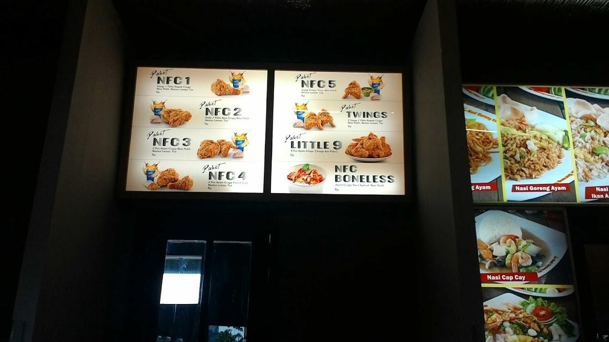 Menu at NFC restaurant, Surabaya, Food junction banjar boulevard Fc 14 ...