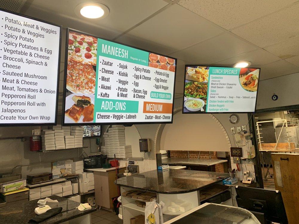 Menu at Family Bakery, Detroit