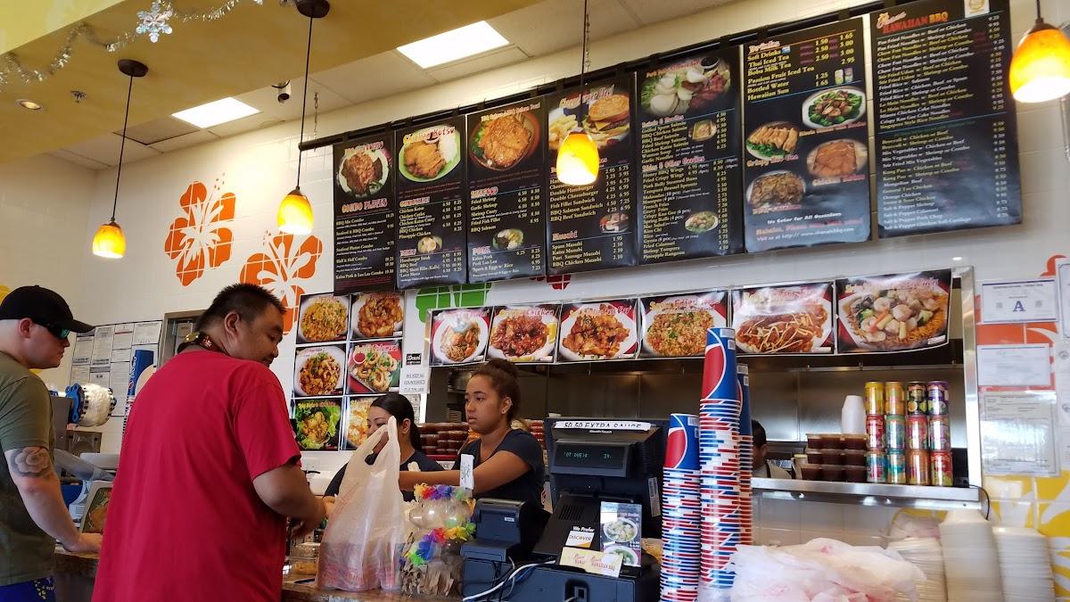 Menu at Ohana Hawaiian BBQ, Las Vegas, Blue Diamond Rd #107