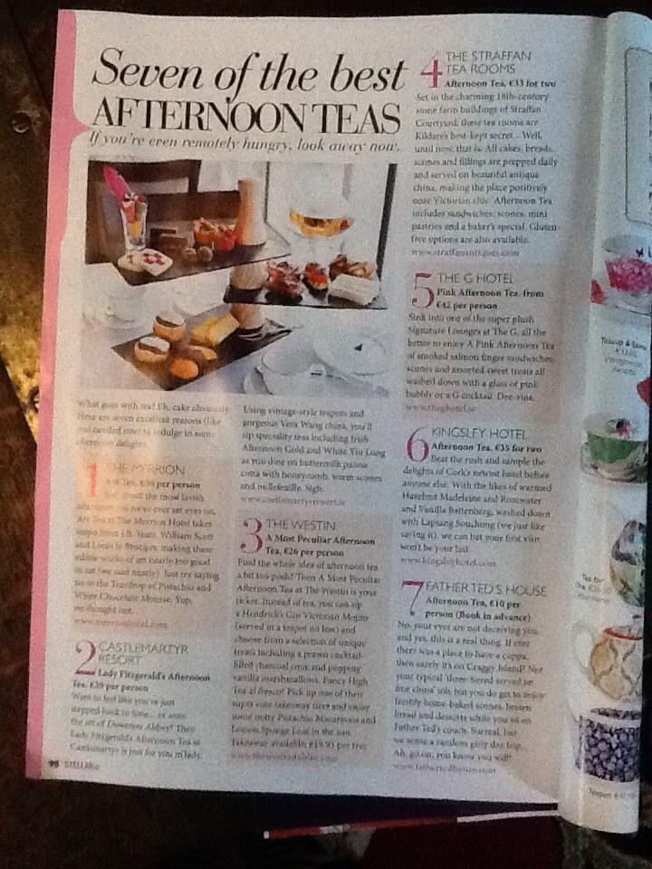 Menu at Victorian Tea Rooms, Straffan, Straffan Antiques and Design Centre
