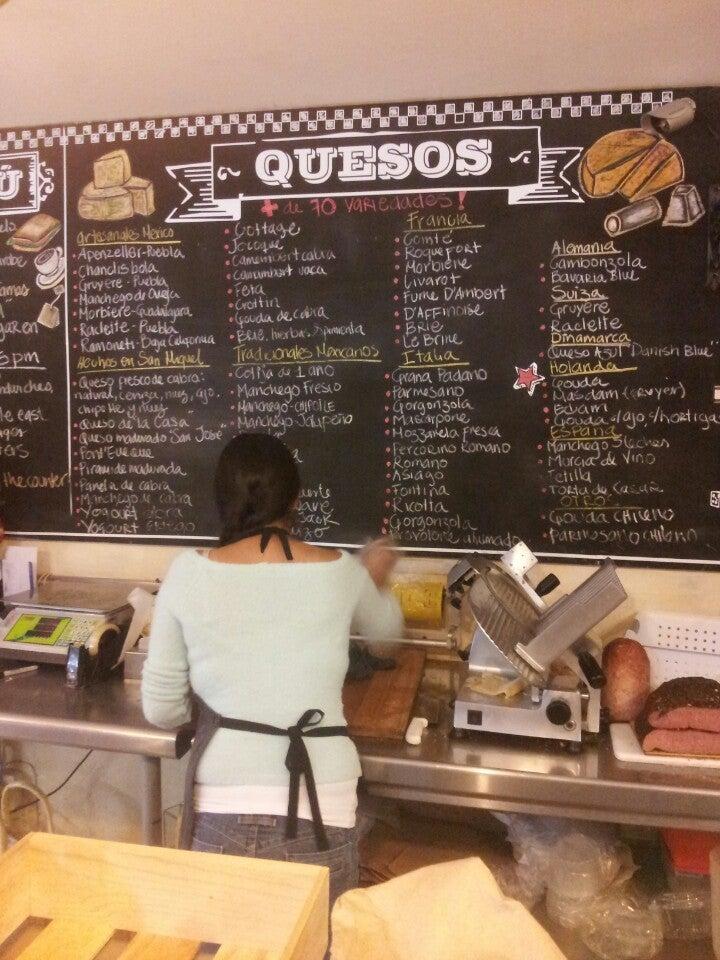 Menu at Luna de Queso cafe, San Miguel de Allende, Josefina Orozco 10
