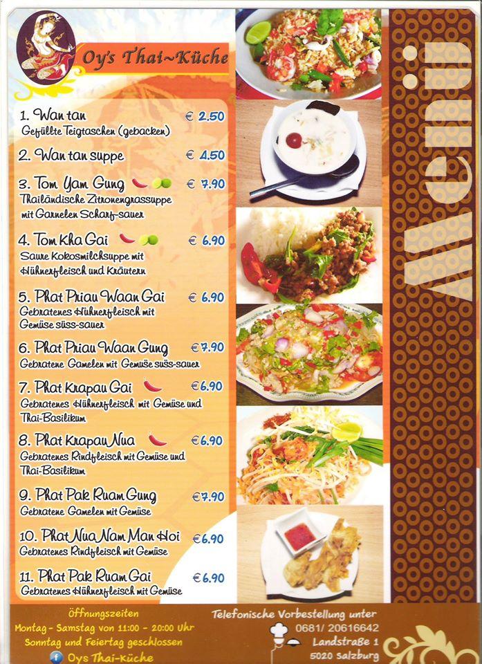 Thai oberkirch speisekarte: restaurant baanthai oberkirch speisekarte ...