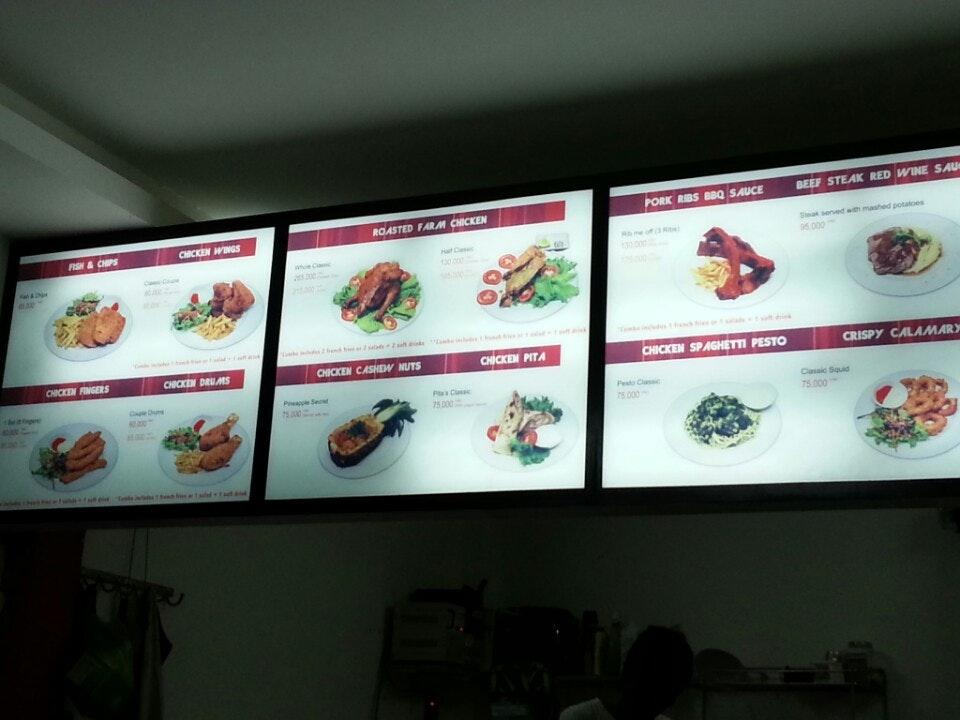 Menu at Mui Ne Chicken restaurant, Phan Thiet