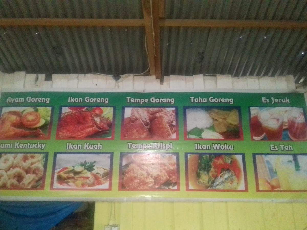 Menu at Sari Laut Mas Bro restaurant, Baru