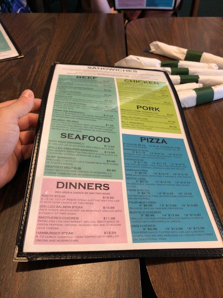 Menu at The Frog Tavern pub & bar, Syracuse