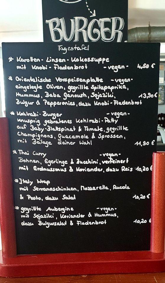 Menu at Patchwork restaurant, Kulmbach