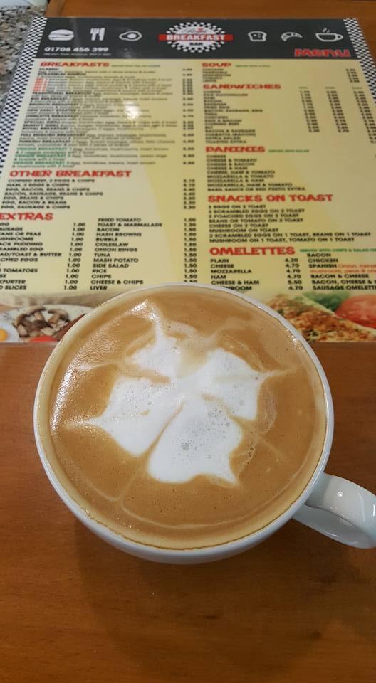 Menu at Royal Breakfast Bar Cafe, Hornchurch